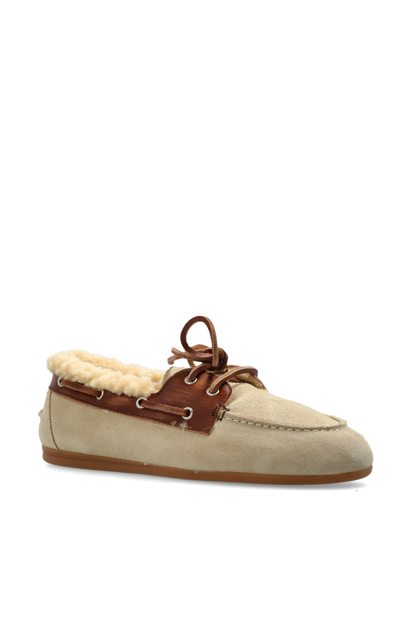 Creme Boat Schuhe Vom Typ „loafers Posa Vitkac Germany